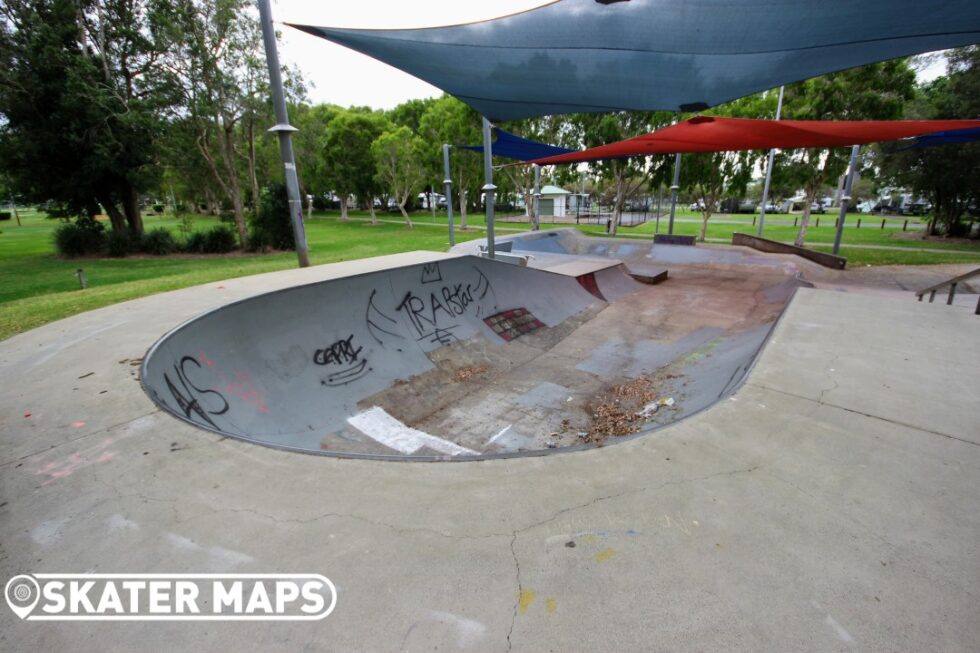 Beachmere Skate Park | Upgraded Beachmere Bowl - Skate QLD